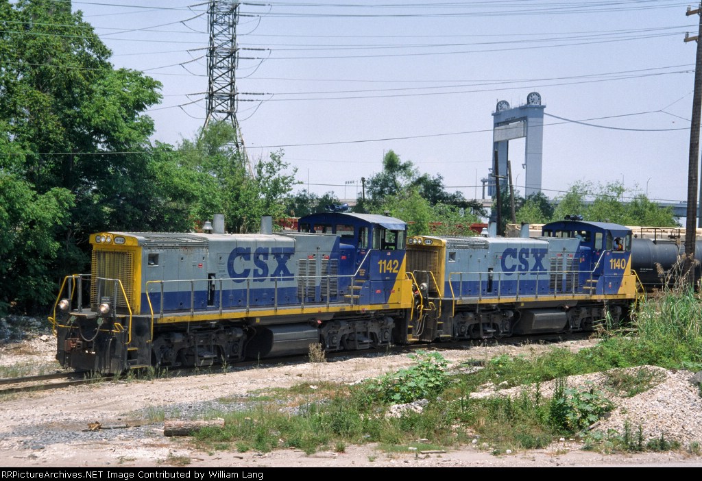 CSX Switchers at Gentilly Yard